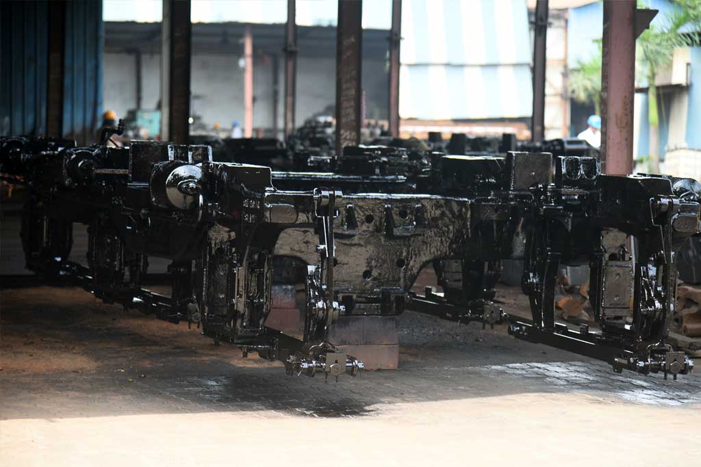 Railway Bogie Manufacturers in India | Bogie Frame Suppliers