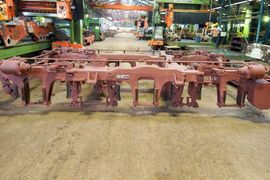 Railway Bogie Manufacturers in India | Bogie Frame Suppliers